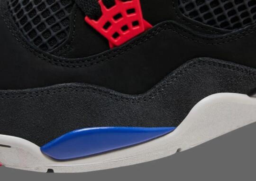 AJ4 "Rare Air" 深度拆解：魔术贴盲盒+复古彩蛋，2025必入鞋款提前揭秘！_篮球鞋_什么值得买