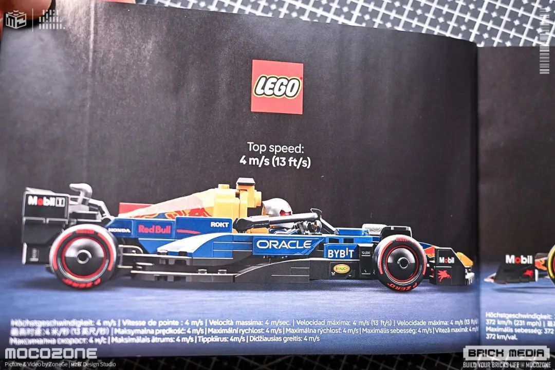 乐高超级赛车全新F1赛车的变化！有惊喜，有失望！77243红牛车队RB20拼搭体验！_拼插积木_什么值得买