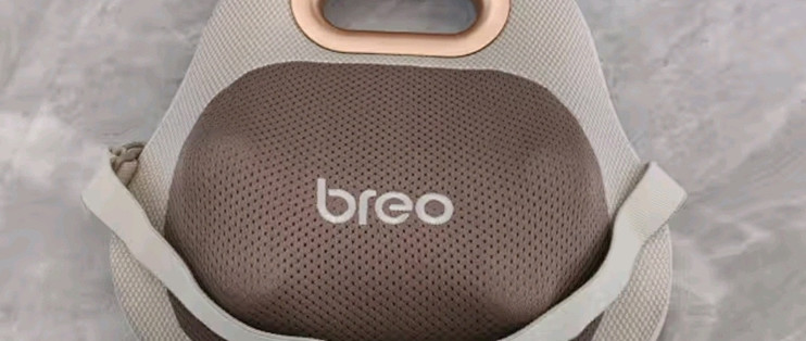 倍轻松（breo）腰部按摩器Back Lite按摩垫靠垫 肩腿背部颈椎按摩_个护健康_什么值得买