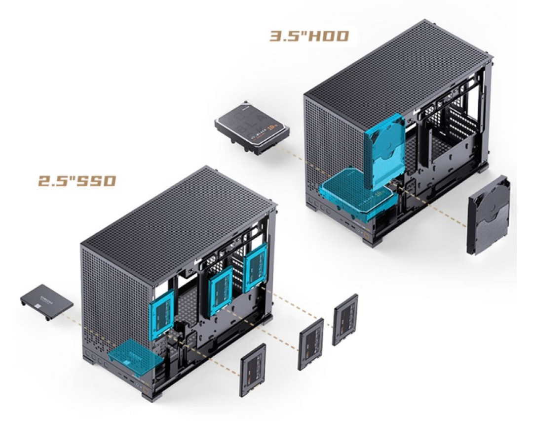 乔思伯发布 D32 MESH 系列机箱，主打散热、支持背插主板349元_机箱_什么值得买