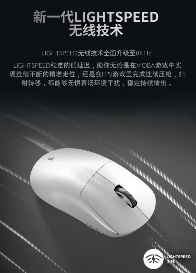 罗技GPW 三代鼠标怎么样 罗技GPW3鼠标：续航、性能与舒适的完美结合_什么值得买