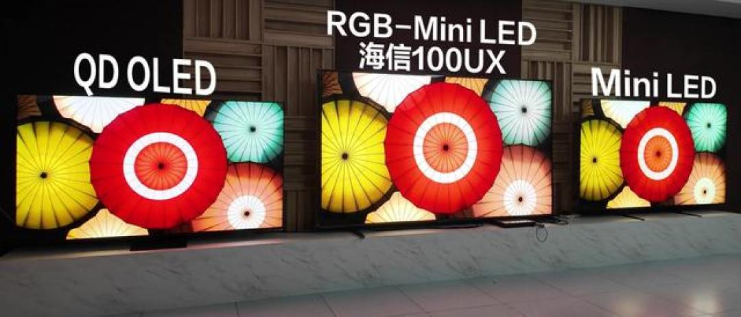 全球首款RGB三色Mini LED电视问世：海信UX 100英寸如何做到色域亮度双突破？_电视_什么值得买