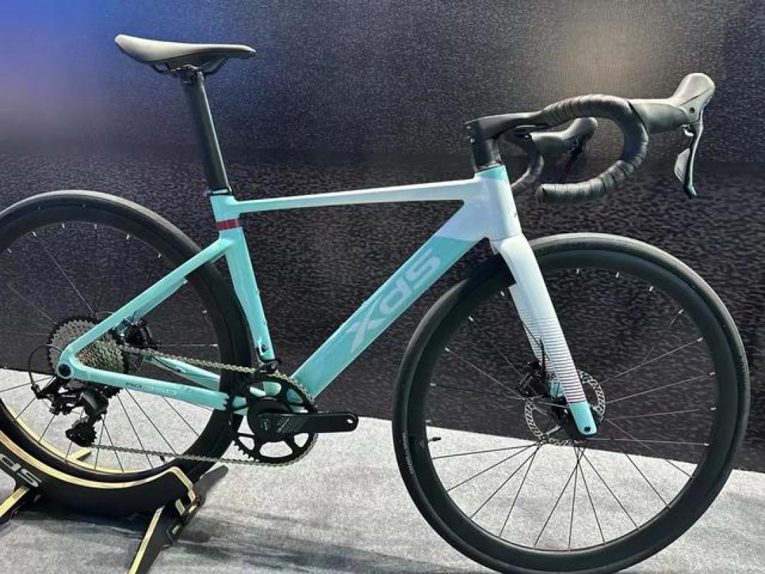 3998元神车降临！喜德盛AD350功率计+碳纤维下放，新手秒变Pro？_公路车_什么值得买