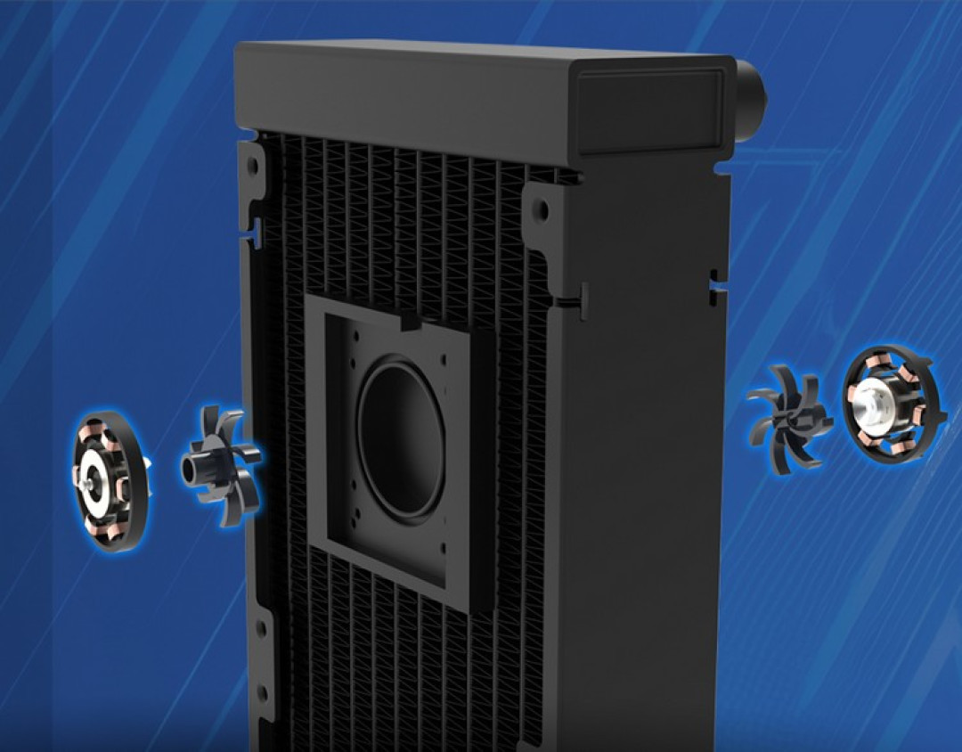 银欣发布 XE360PDD 水冷散热器，双水冷头，冷排集成水泵_CPU散热器_什么值得买