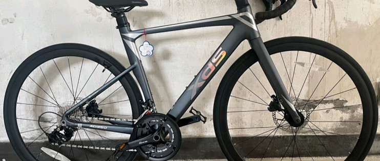 喜德盛公路车25-AD350碳纤前叉功率计齿盘铝合金鸽子灰 480_公路车_什么值得买