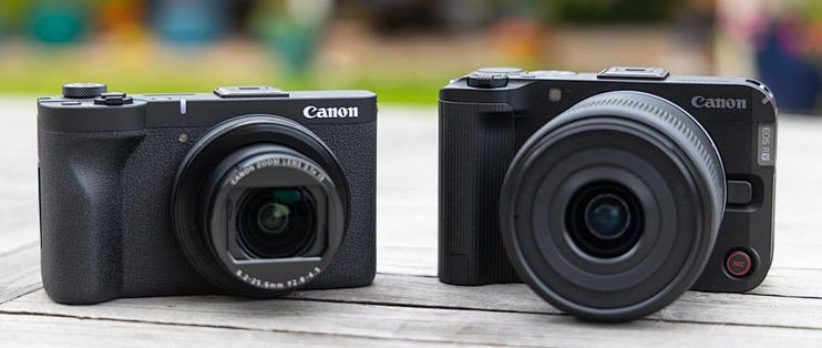 佳能新品Powershot V1 vs R50V：相机界的“大小内战”怎么选？_单电相机_什么值得买