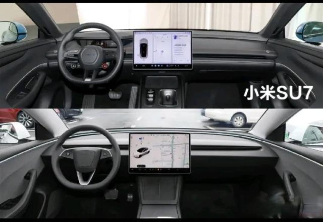 25万级电车对决：小米SU7满配挑战特斯拉Model3，谁更胜一筹？_新能源车_什么值得买