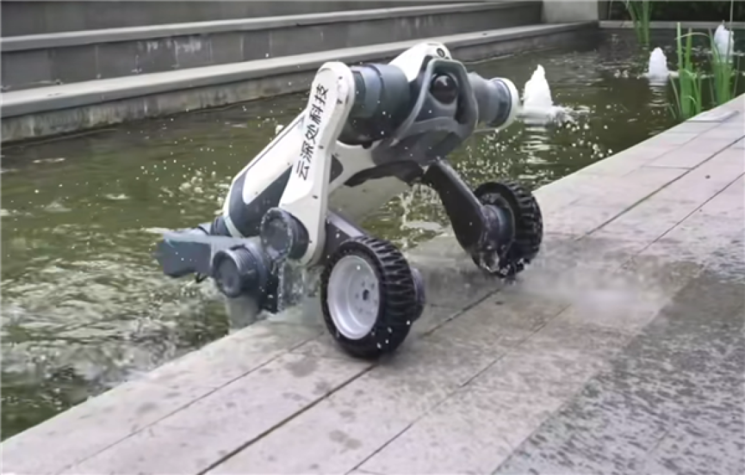 专为复杂环境而生 云深处山猫M20中型轮足机器人发布：能爬能滚_智能机器人_什么值得买