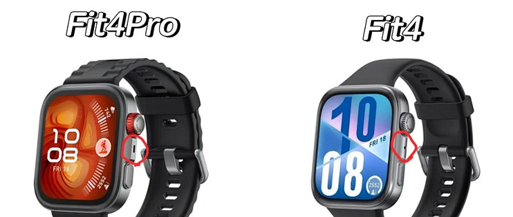 华为Fit4与Pro版外观功能差异_智能手表_什么值得买