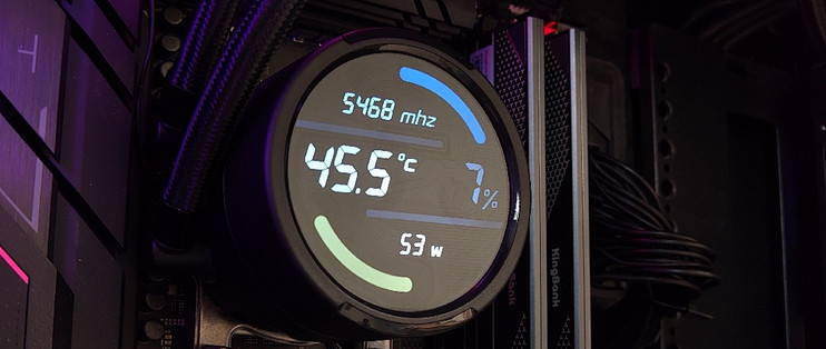 数显水冷，表现如何？银昕E360 PRO简评_CPU散热器_什么值得买