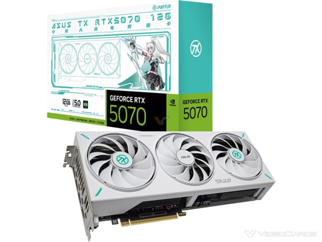 华硕发布五款中国专享版RTX 5060Ti/5070：初音未来 三白二黑_显卡_什么值得买