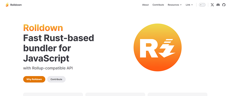 Rolldown:下一代打包工具，基于Rust的JS打包工具_服务软件_什么值得买