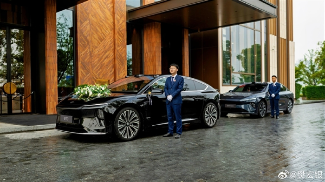 蔚来杭州上线婚车服务：最贵套餐9999元 6辆ET9可用5小时_其他汽车服务_什么值得买