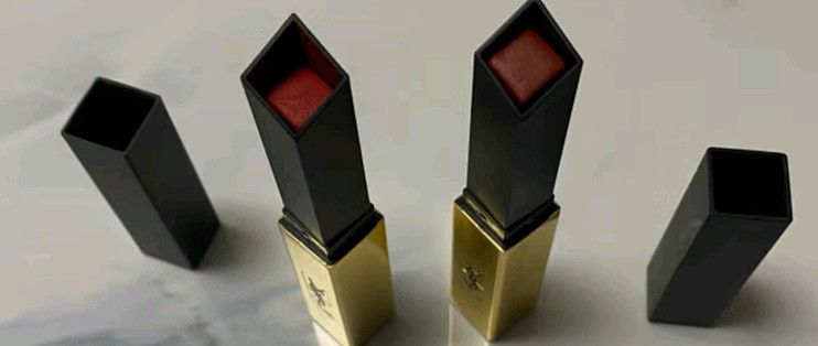 圣罗兰小金条口红1966红棕色哑光：爱的宣言，520与618的完美献礼_口红_什么值得买