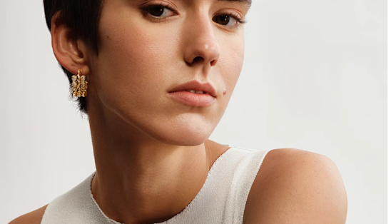 穿越时空的璀璨记忆——CISSYSHI温蒂妮的记忆真相系列三环耳环_时尚耳饰_什么值得买