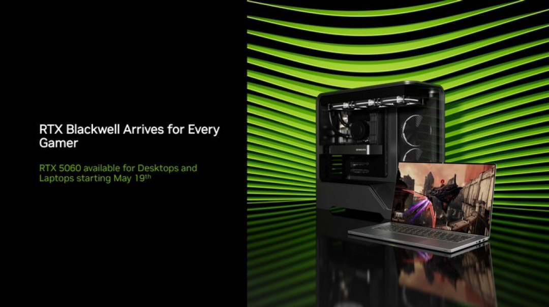 电脑展丨NVIDIA 正式发布 RTX 5060 笔记本显卡，瞄准8000元左右游戏本市场_游戏本_什么值得买