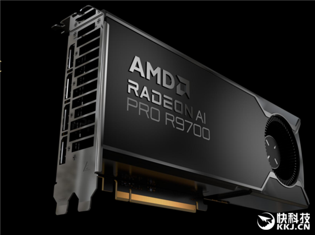 AMD RDNA4家族首款专业显卡：Radeon AI PRO R9700配32GB大显存 四卡128GB_显卡_什么值得买