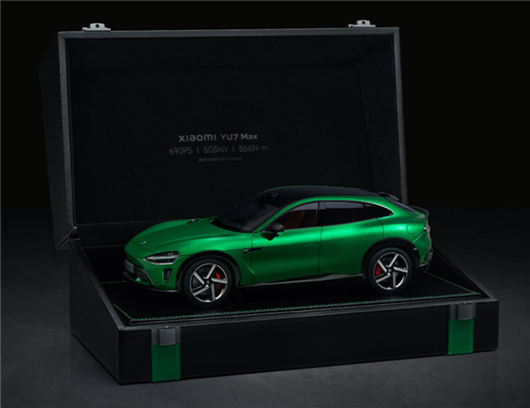 599元起 小米YU7合金车模发布：1:18比例 四轮避震超还原_汽车模型_什么值得买