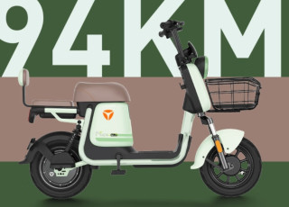 雅迪（yadea）钠电电动自行车Q1-H 94km长续航男女代步通勤大踏板电动车 偏撑可断电电瓶车 春辰绿【报价 价格 评测 怎么样】 -什么值得买