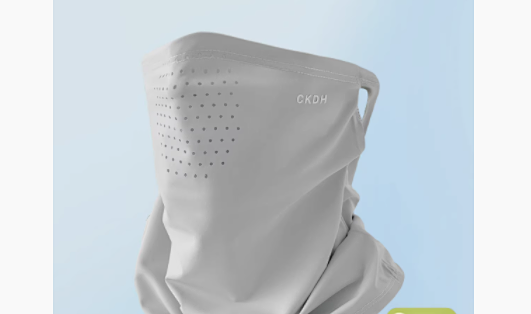 夏日必备，全面防护——CKDH外防晒口罩加长护颈透气脸罩_防晒口罩_什么值得买