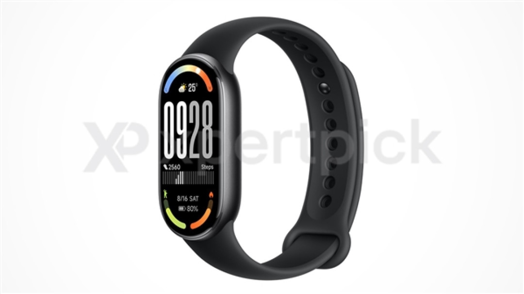 小米手环10渲染图首曝：升级1.72英寸AMOLED屏、预装澎湃2.0_智能手环_什么值得买