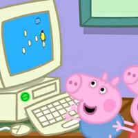 小猪佩奇第四季05：Grandpa Pig's Computer_什么值得买