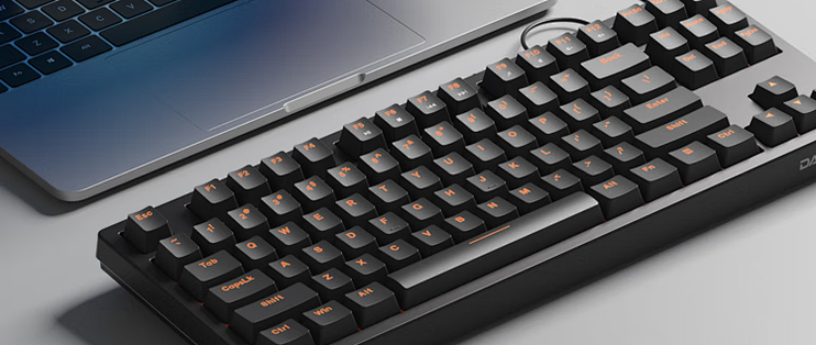 参数党必入！达尔优 DK100 87 键键盘的硬核参数大揭秘_键盘_什么值得买
