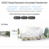 🔥VGGT：一个能"秒懂"3D世界的AI神器_什么值得买