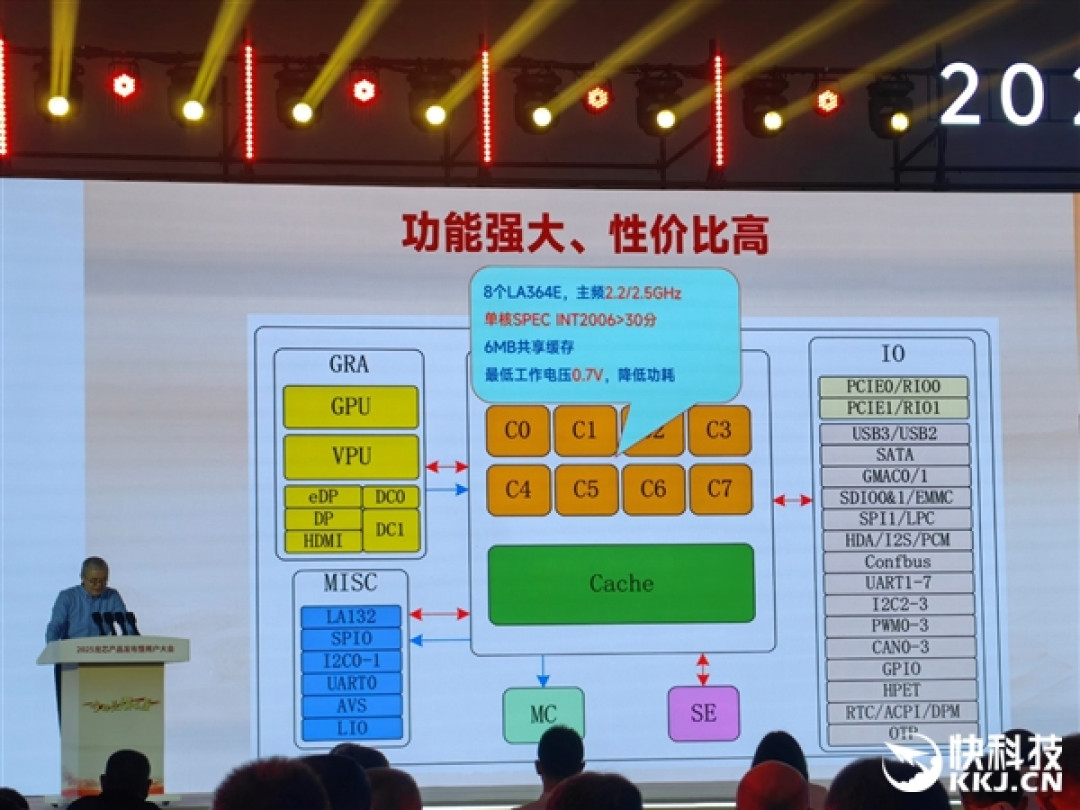 龙芯2K3000/3B6000M发布：首次一心两用、极致性价比_CPU_什么值得买