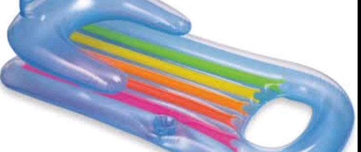 INTEX 58802充气扶手靠背浮排水上休闲冲浪浮排儿童玩具 _野营烧烤_什么值得买