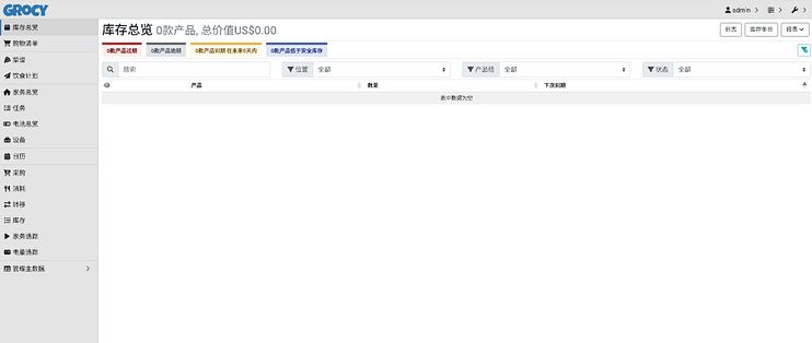 技术让生活更美好：Docker部署Grocy实现家庭库存数字化_网络存储_什么值得买