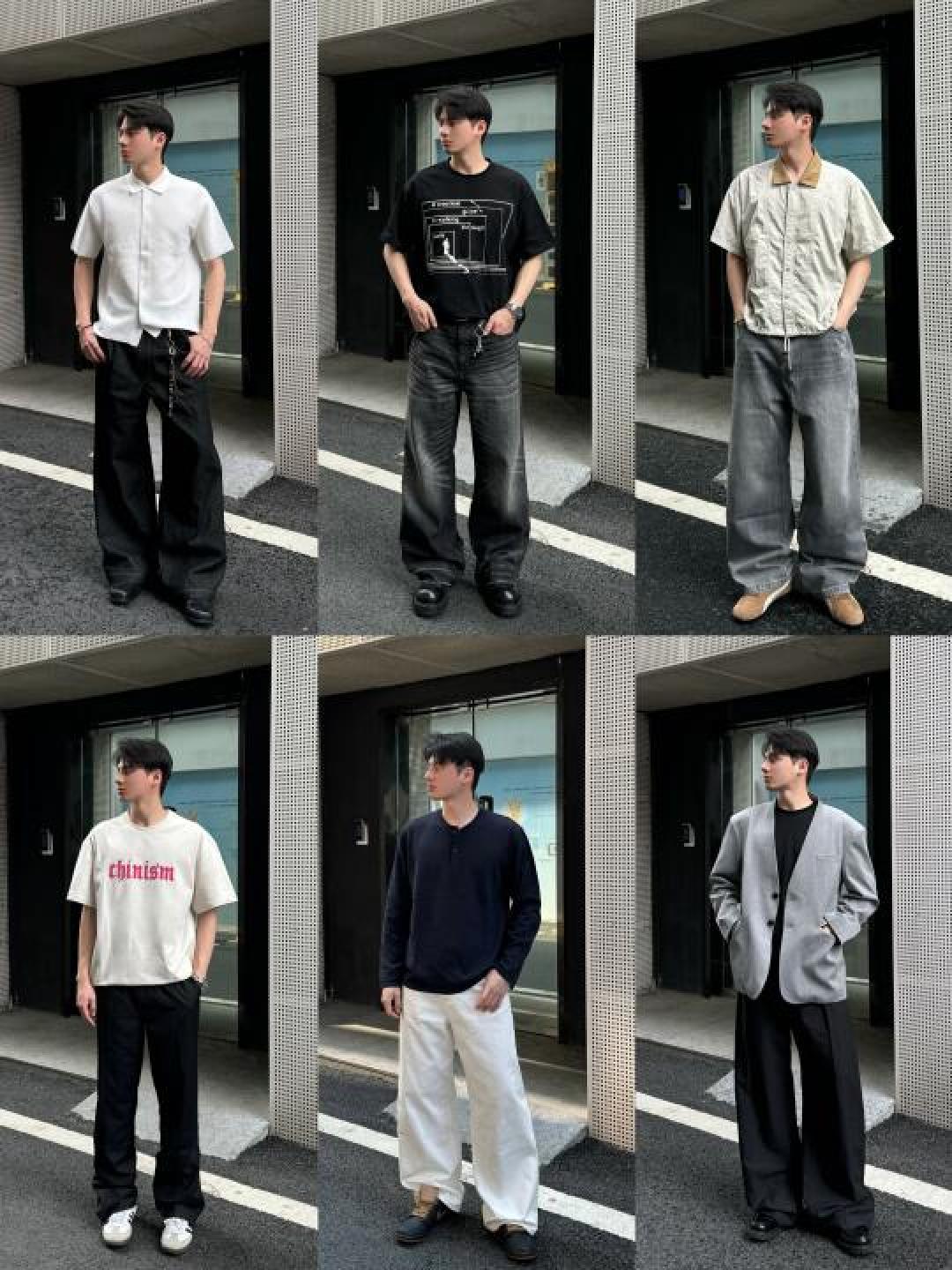 男生夏日极简穿搭攻略：CleanFit清爽高级感养成指南_男裤_什么值得买