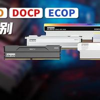 科普|XMP\\EXPO\\DOCP\\ECOP有什么区别？_什么值得买