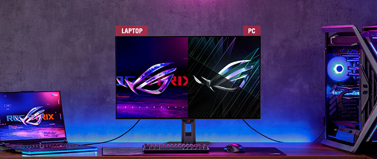 一台显示器畅玩3A、FPS游戏！ROG绝神X双模OLED电竞显示器很牛叉_显示器_什么值得买