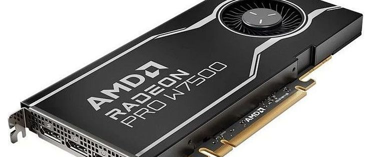 AMD添加Radeon PRO W7400入门级工作站显卡，整卡功耗仅55W_显卡_什么值得买