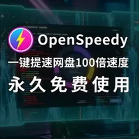 免VIP！OpenSpeedy开源神器实测：网盘下载速度直飙100倍！附保姆级教..._什么值得买