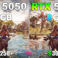 RTX 5050 vs RTX 5060丨12款游戏实测对比_什么值得买