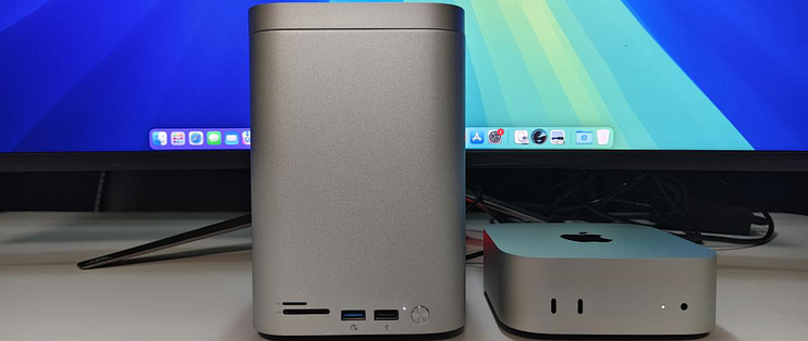 Mac mini搭配奥睿科mini Tower，无损扩容接口扩展_接口转换器_什么值得买