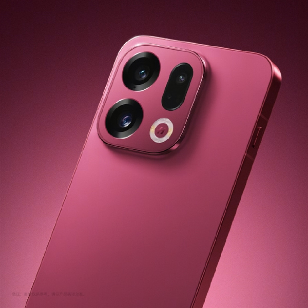 OPPO Find X9系列特别色亮相：红色机身 独创绒砂工艺_安卓手机_什么值得买