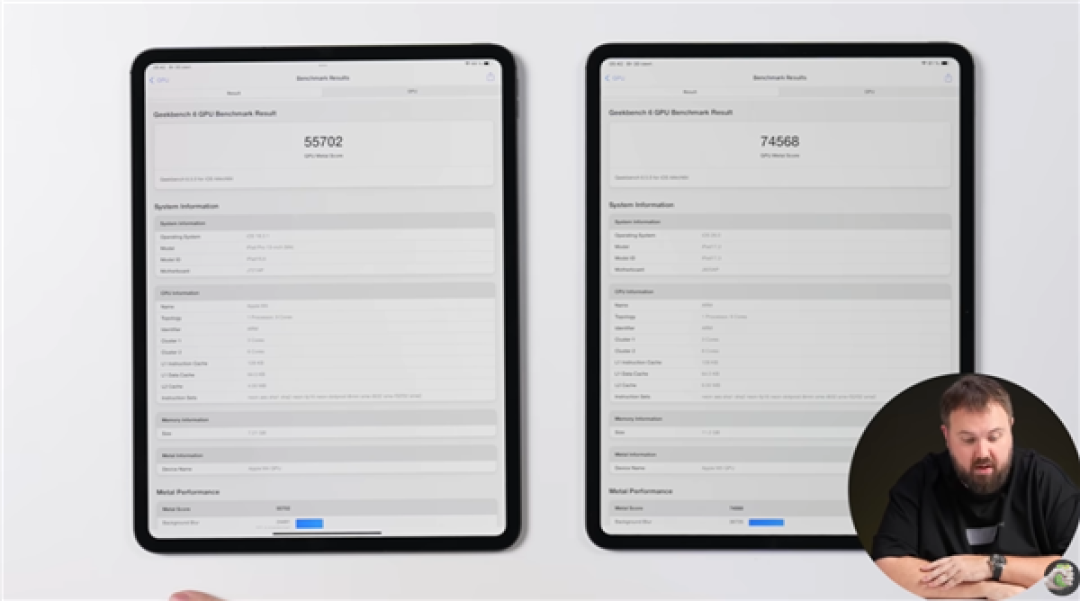 苹果最强平板！M5版iPad Pro开箱上手提前泄露：升级12GB内存 GPU性能大涨_iPad_什么值得买