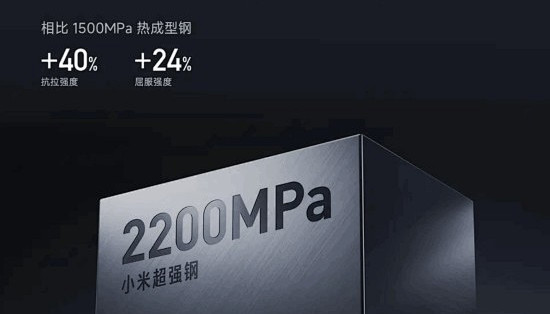 小米汽车回应超强钢标注争议：2200MPa为真实强度，非名义参数_新能源车_什么值得买
