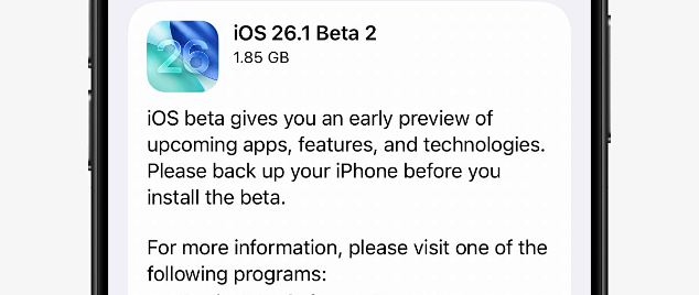 iOS 26.1 Beta2 实测：微信通话 BUG 终于修了！还有这 4 个改动_手机软件_什么值得买