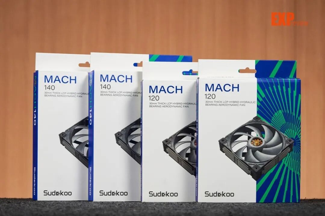 Sudkoo MACH120/140风扇评测：工业级用料也能塑造独特美学_散热器_什么值得买