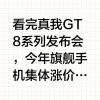 真我GT8系列发布，2899元起_什么值得买