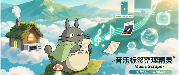 🎵Music Scraper: NAS音乐刮削神器，发烧友快快搞起来！_NAS存储_什么值得买