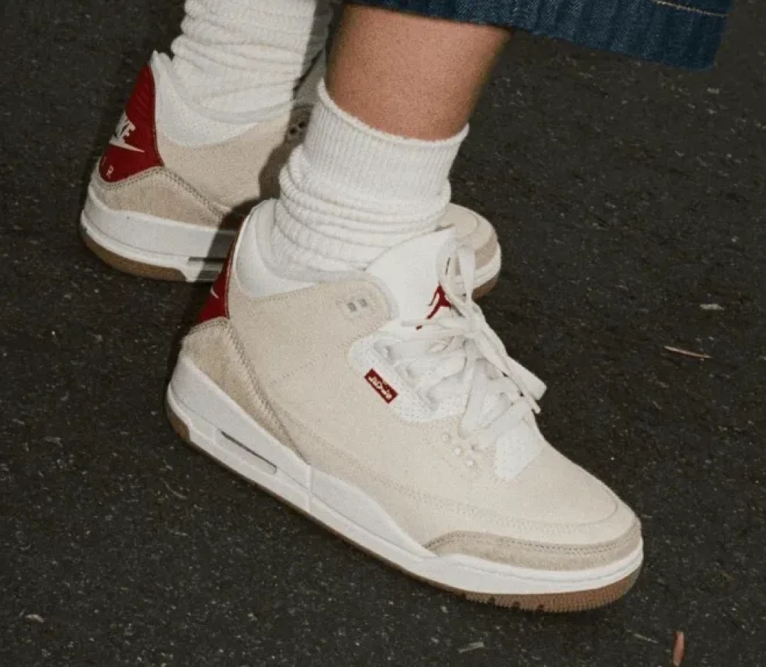 中国Snkrs突袭！马年限定Levi's x AJ3联名，国区首发啊..._篮球鞋_什么值得买