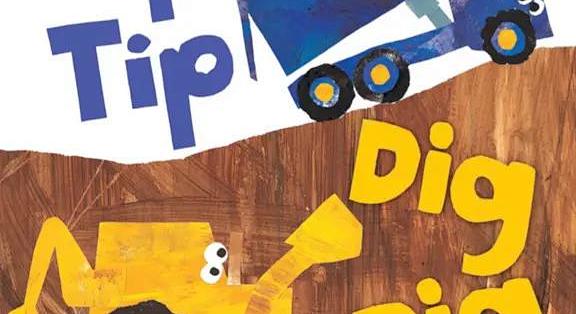 绘本自取｜Tip, Tip, Dig, Dig 小车迷必看_少儿读物_什么值得买