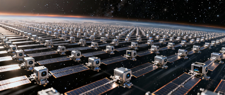 SpaceX申请部署百万颗低轨AI卫星，构建太空算力基础设施_CPU_什么值得买