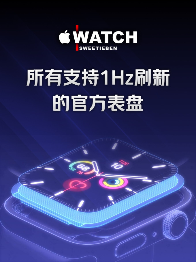 苹果Watch Ultra 3智能手表怎么样 Apple Watch哪些表盘适配了1Hz显示_什么值得买