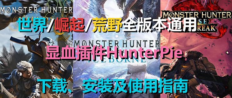 【怪物猎人】HunterPie显血插件 荒野/世界/崛起全版本通用下载安装及使用指南_电脑游戏_什么值得买